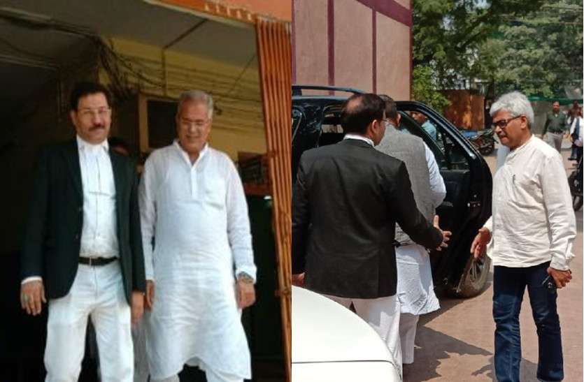 Sex Cd Case Bhupesh Baghel And Vinod Verma Presented In Cbi Court