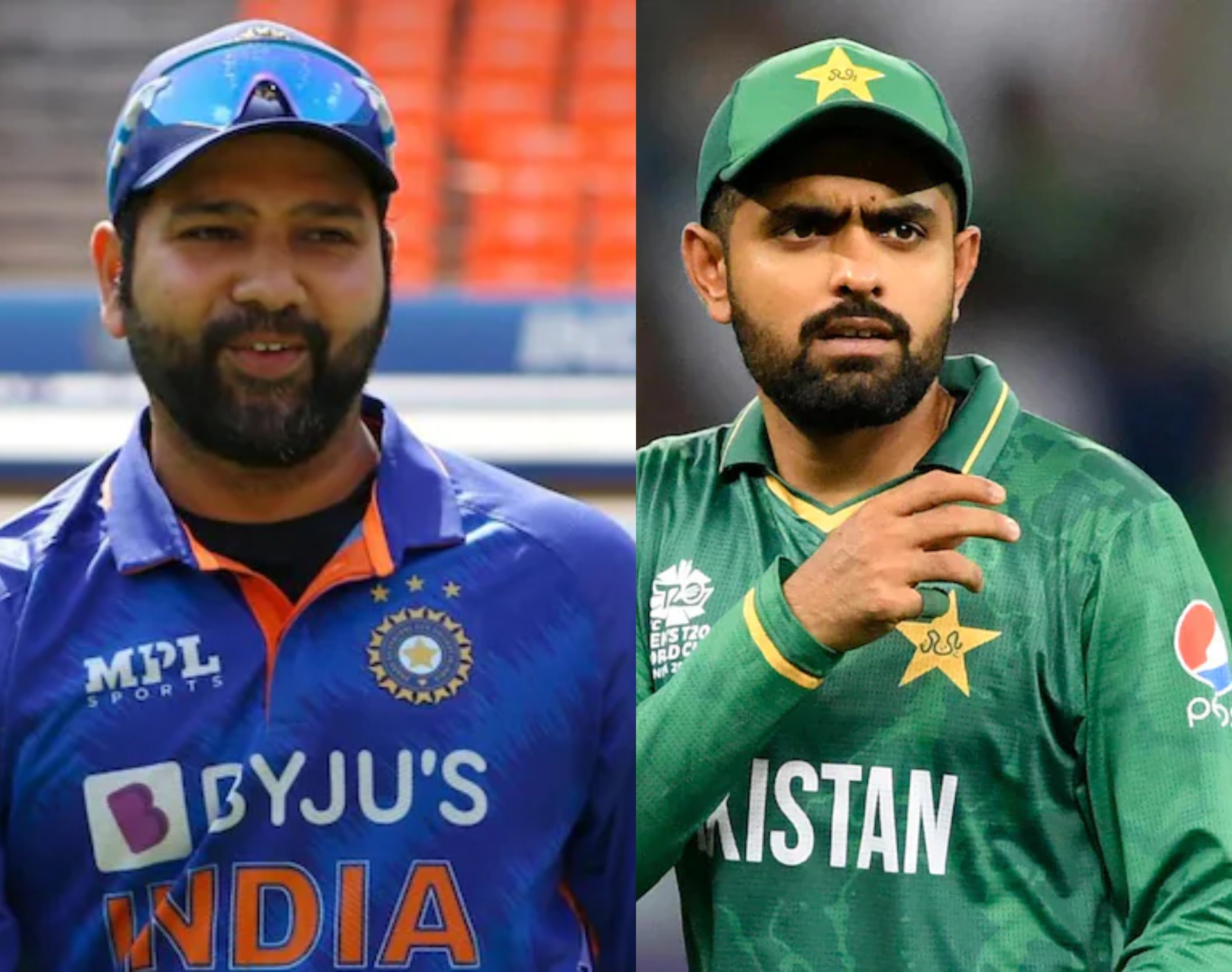 Asia Cup 2022 ind vs pak rohit sharma meets babar azam ahead of match ... Asia Cup 2022 ind vs pak rohit sharma meets babar azam ahead of match ...