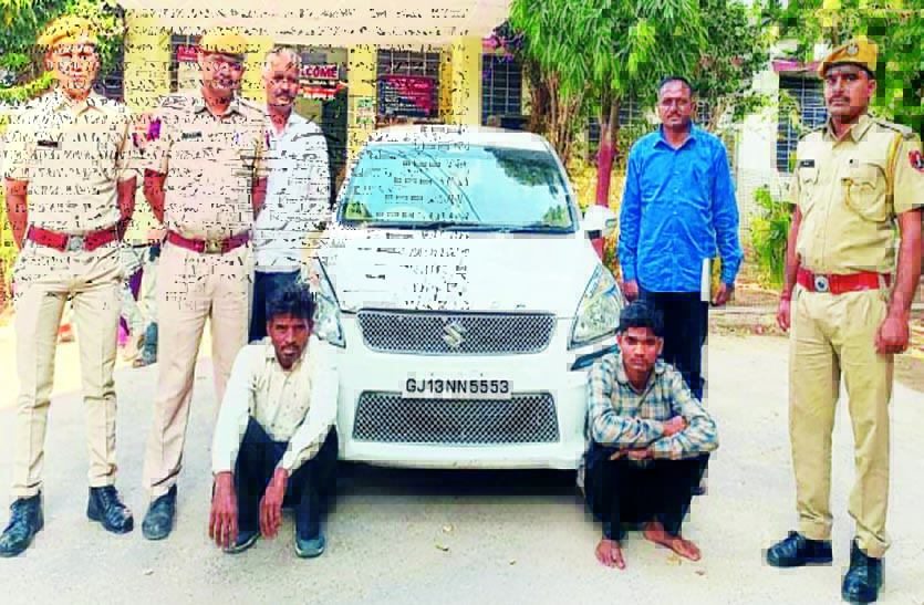 Two People Of Inter State Theft Gang Arrested अन्तर राज्यीय चोर गिरोह