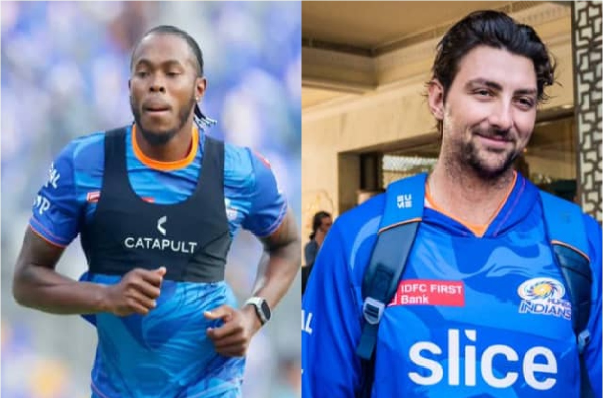 Ipl 2023 jofra Archer can ruled out from ipl 2023 says tim david before ... Ipl 2023 jofra Archer can ruled out from ipl 2023 says tim david before ...