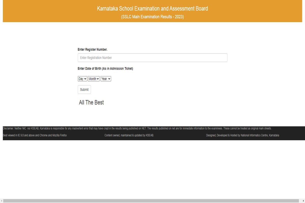 Karnataka SSLC Result 2023 Karnataka Board KSEEB SSLC Result link ... Karnataka SSLC Result 2023 Karnataka Board KSEEB SSLC Result link ...