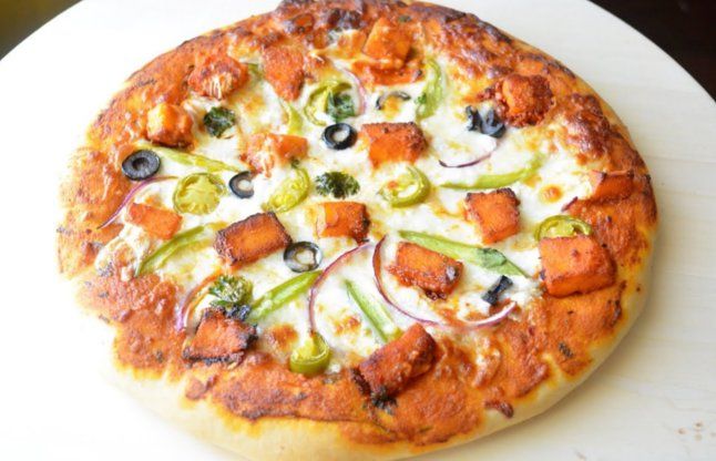 Tandoori Paneer Pizza Recipe घर पर तंदूरी पनीर पिज्जा बनाना है बेहद आसान Patrika News